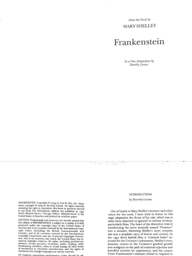 Frankenstein | PDF