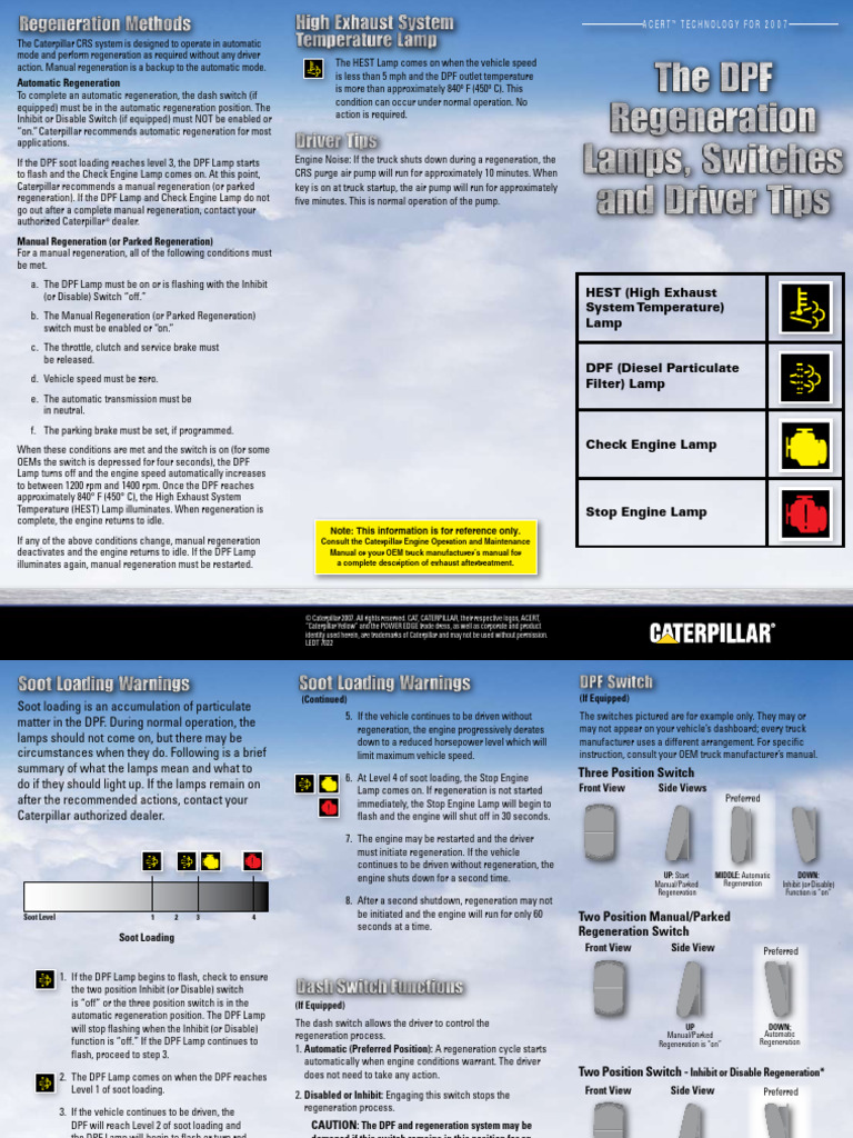 Cat Driver Information Card - LEDT7022 | PDF | Vehicles | Vehicle ...