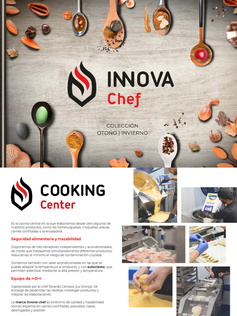 Catalogo Otono Invierno Innova Chef | PDF | Carne | Fritura