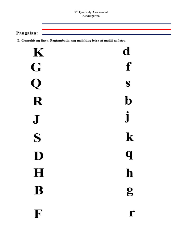 3rd Quarterly Assessment | PDF