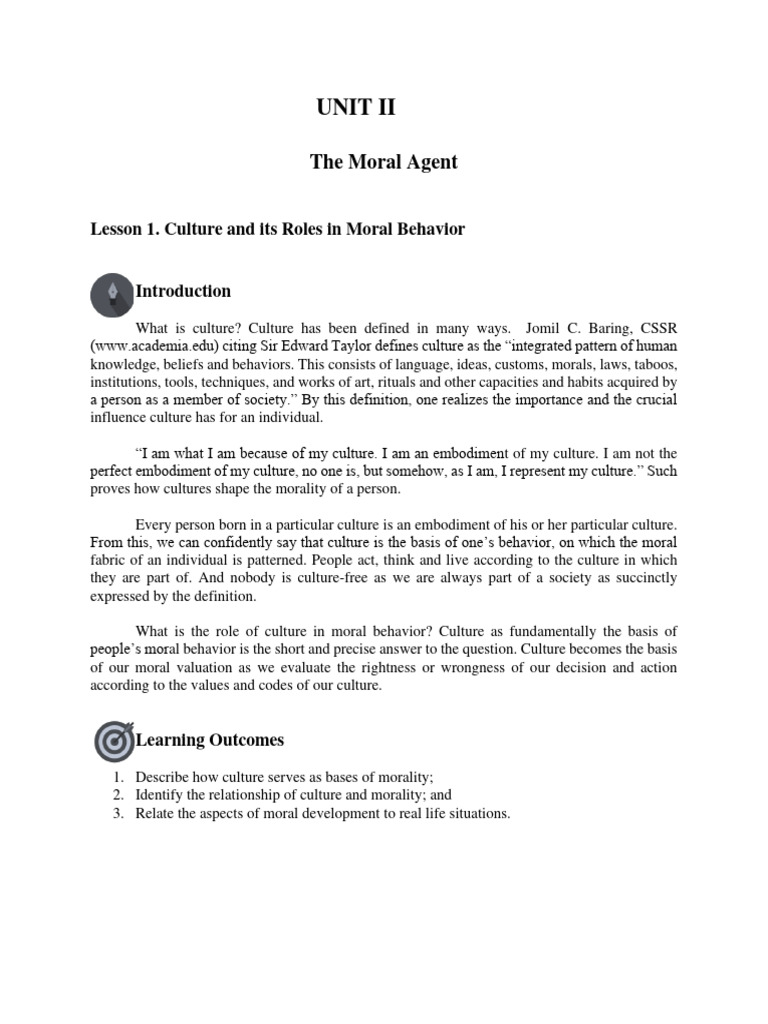 UNIT 2 Whole PDF Ethics | PDF | Morality | Relativism