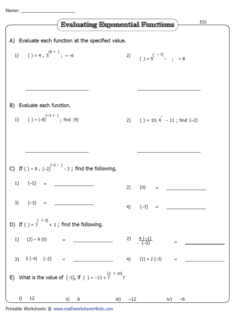 Exponential Functions Easy 1 | PDF | Mathematical Analysis | Computer Programming