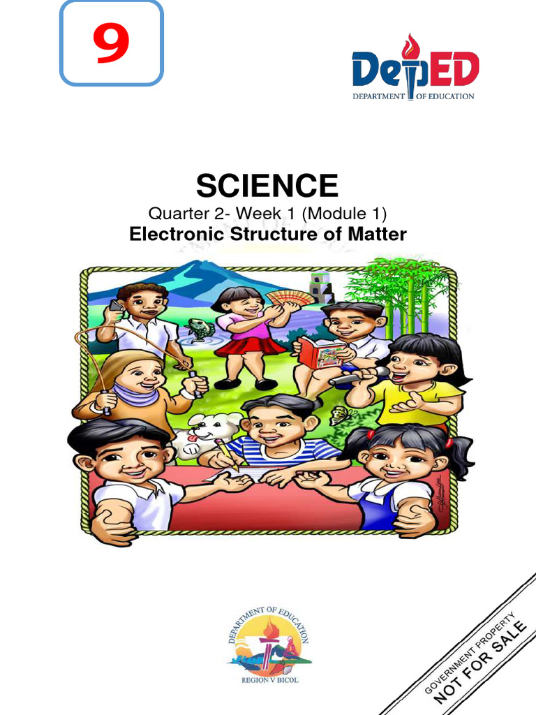 Sci9-Q2-Module-1 | PDF | Atomic Orbital | Electron Configuration