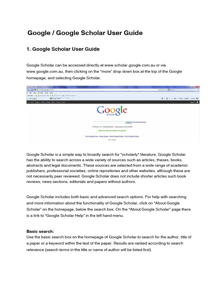 Google Search Guide | Download Free PDF | World Wide Web | Internet & Web