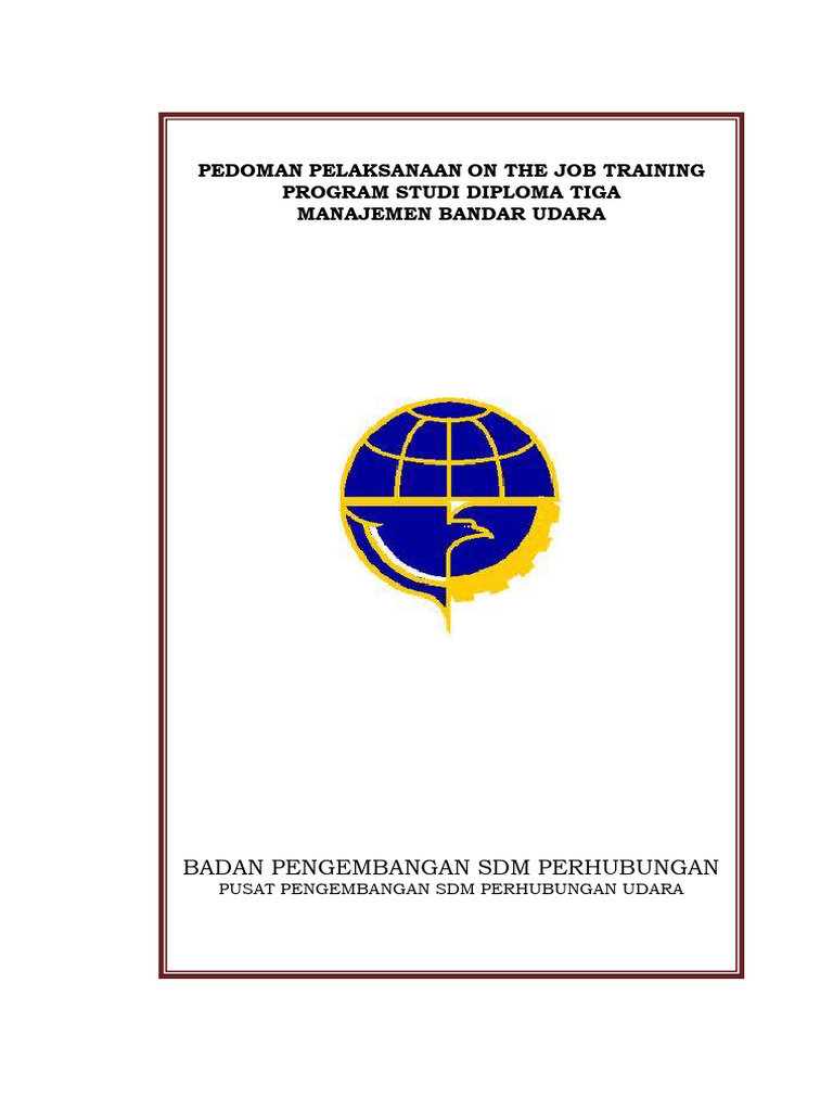 PEDOMAN OJT - MBU Final | PDF