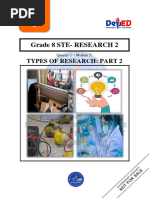 Ste Research-8 Q1 Melc-1 Week-1 | PDF | Science | Learning