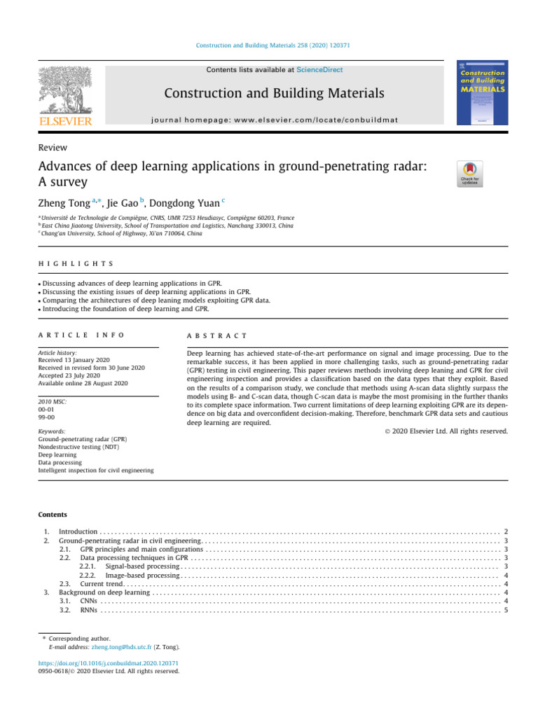 Deep Learning in GPR for Engineers | PDF | Artificial Neural Network ...