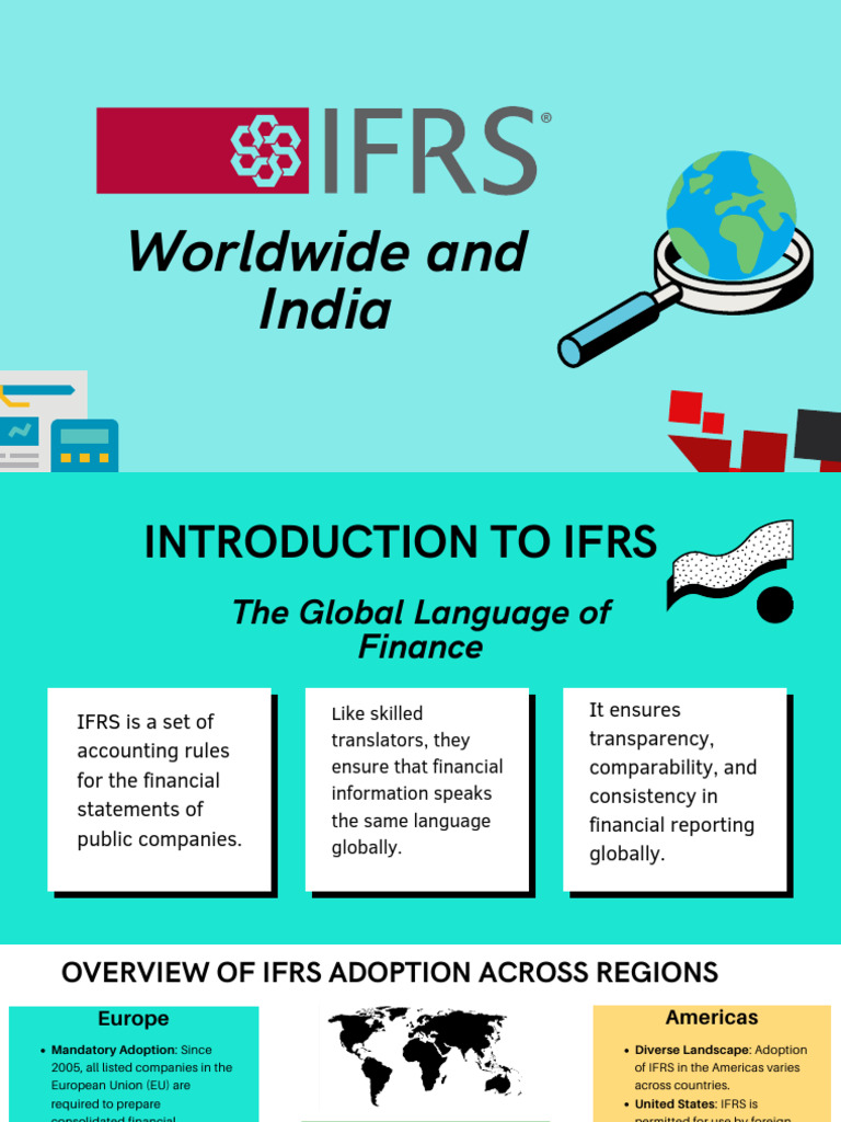 IFRS - Worldwide and India | PDF | International Financial Reporting Standards | Financial Statement