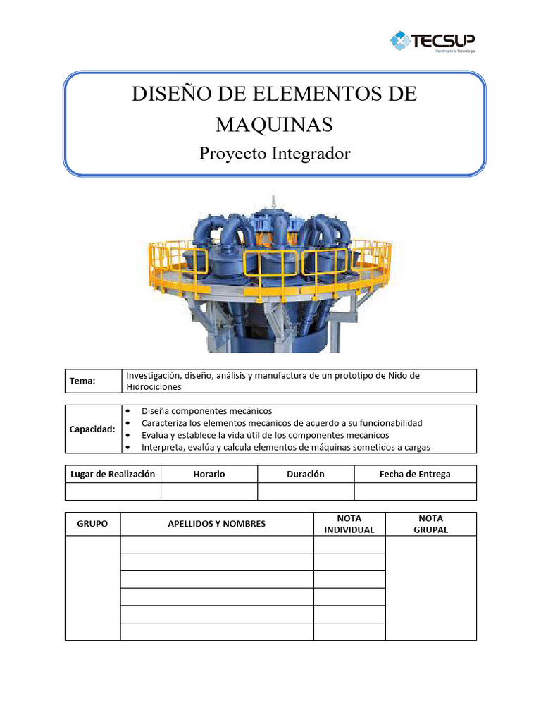 Proyecto Integrador 2024 | PDF | Teoría | Diseño