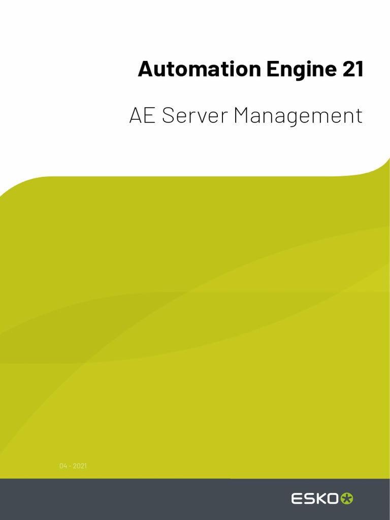 Ae Server Management | PDF | World Wide Web | Internet & Web