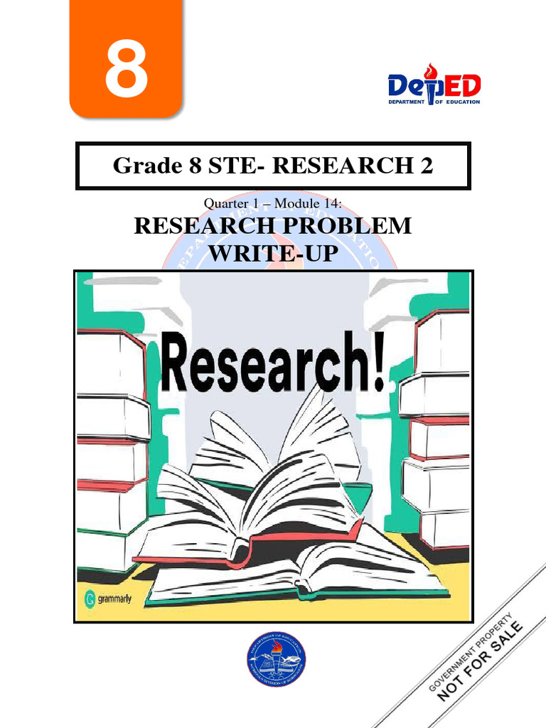 STE-8 Research-2 Q1 LC4 MOD14 | PDF | Hypothesis | Null Hypothesis