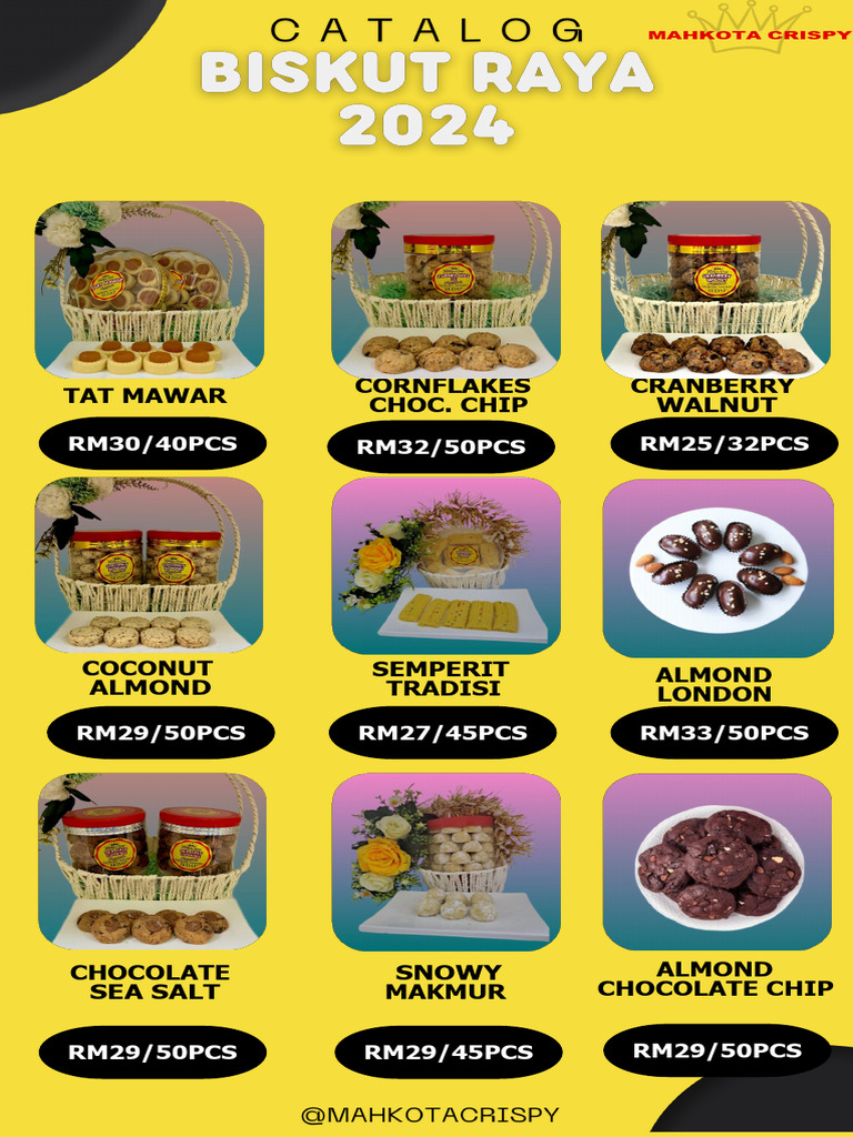Katalog Biskut Raya | PDF