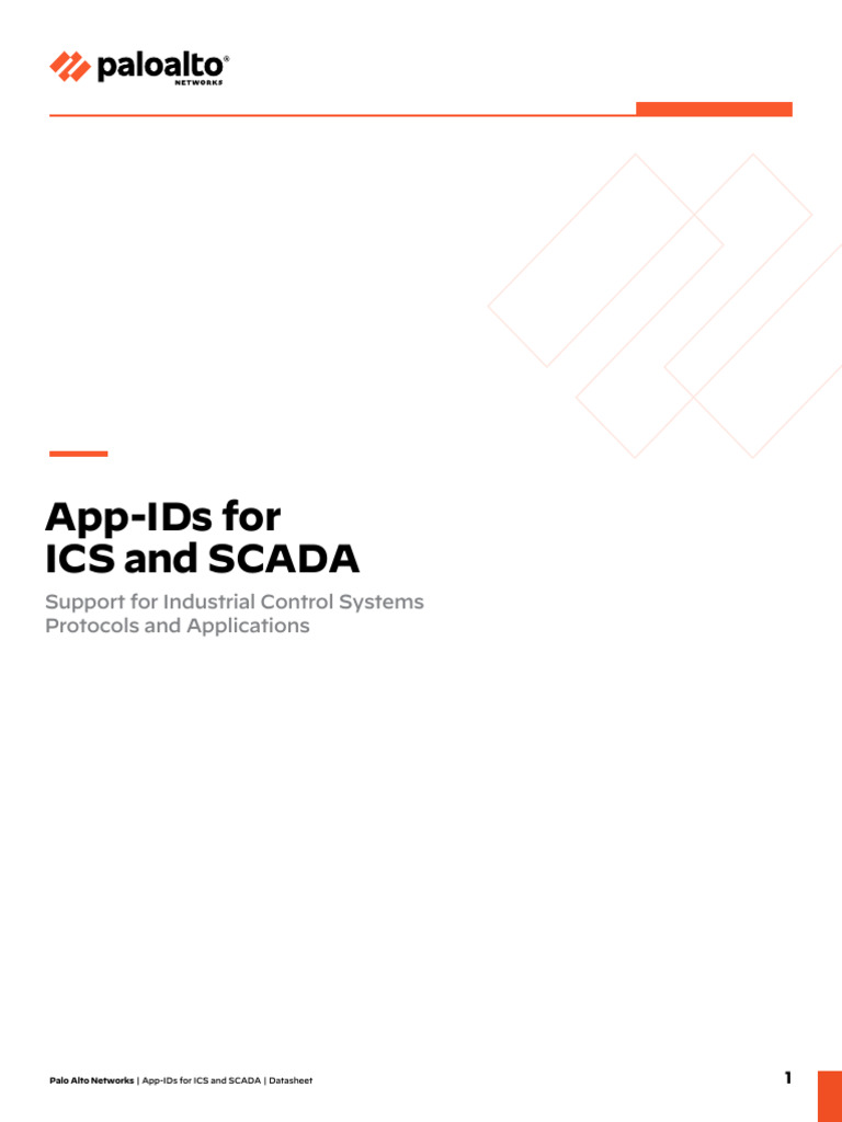 FW PA220R App Ids For Ics Scada | PDF | Information And Communications ...