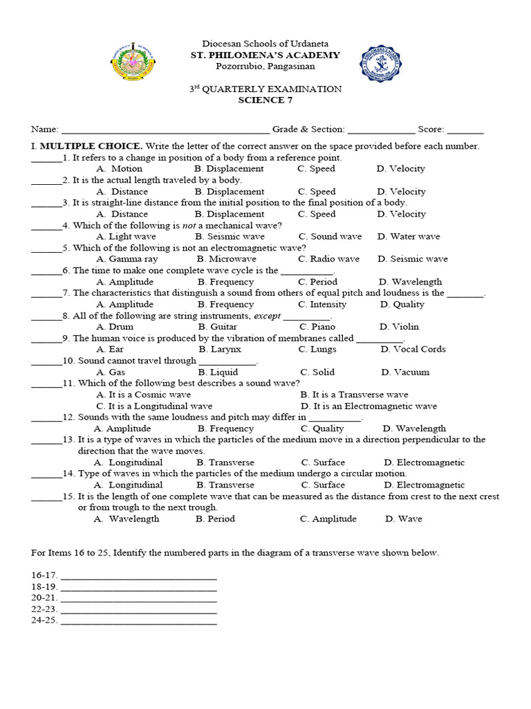 Science 7 3RD Quarter | PDF