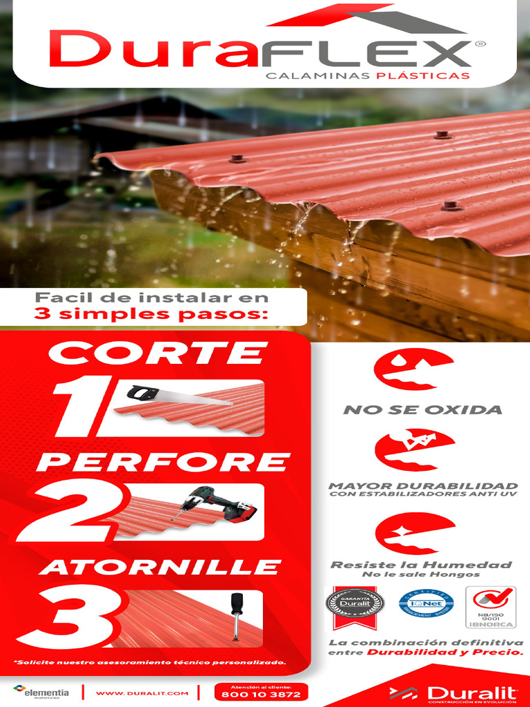 Manual de Instalacion Duraflex | PDF