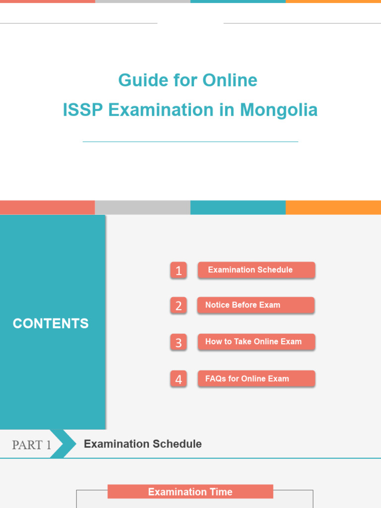 Guide For Mongolia Online ISSP Examination | PDF | Online And Offline ...