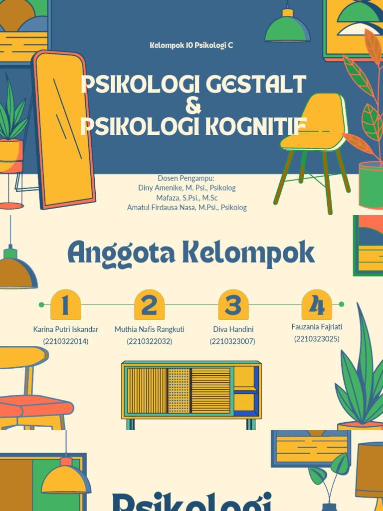 Psikologi Gestalt & Kognitif | PDF