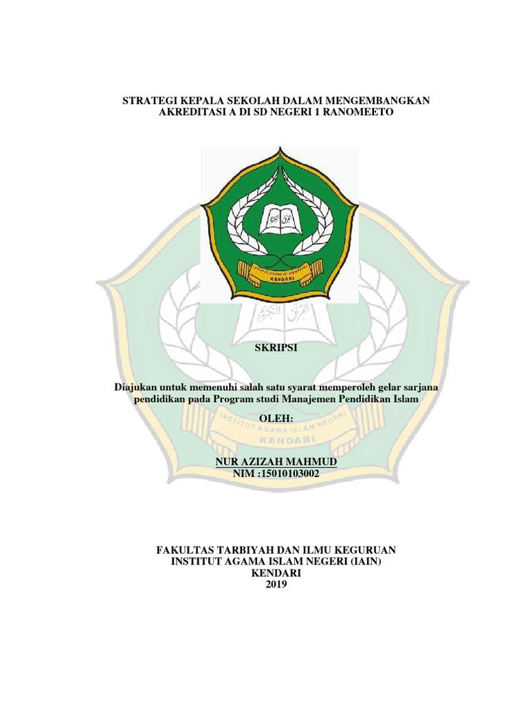 Cover Daftar Isi Dan Abstrak | PDF
