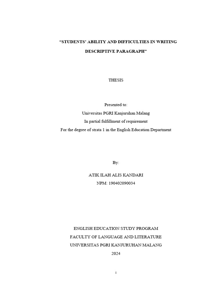 Thesis Proposal | PDF | Cognition | Cognitive Science