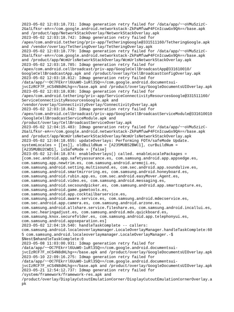 lom_log | PDF | System Software | Information Appliances