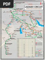 Leh Ladakh Full Circuit Map 2025 | PDF