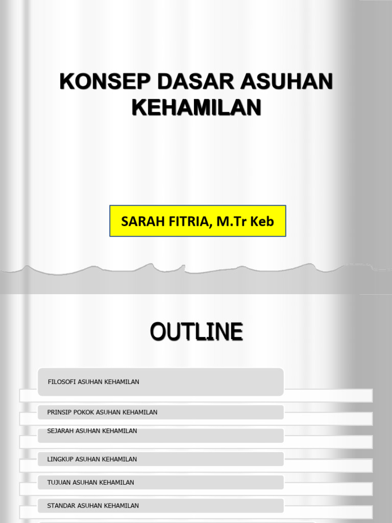 PDF Materi Kehamilan Sarah | PDF
