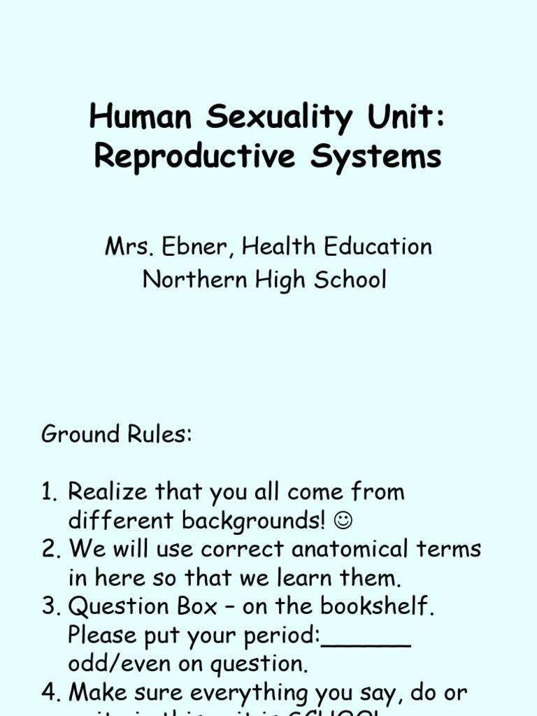 Reproductive System PP 2019 | PDF | Menstrual Cycle | Reproductive System