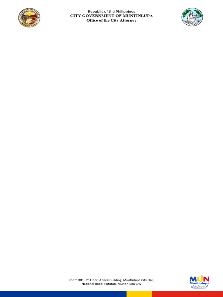 (Editable) Long - Mun-Letter Head | PDF