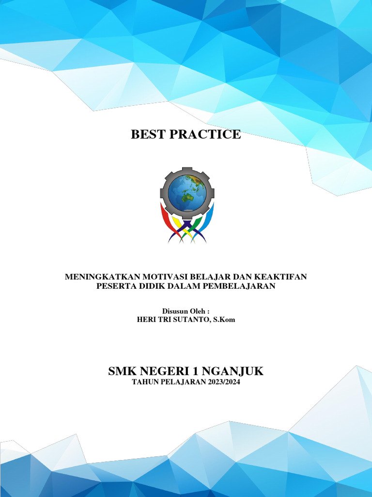 LK. 3.1 Penyusunan Hasil Best practice-SMK HERI | PDF