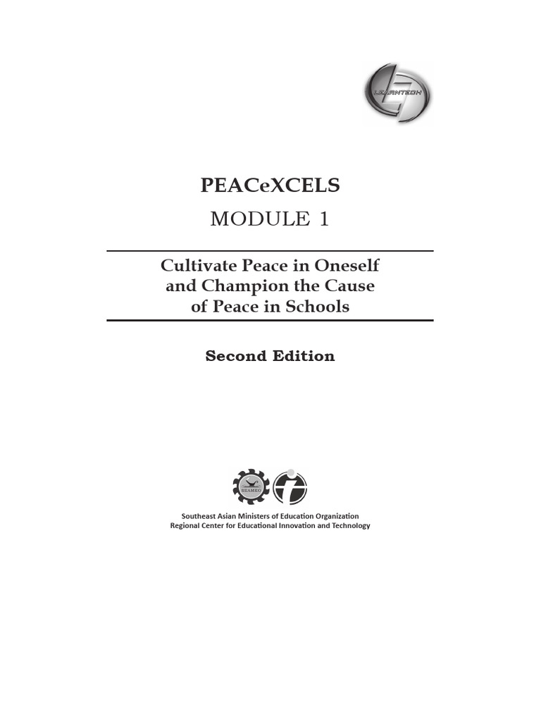 Peace Ed. Module | PDF | Peace | Prejudices