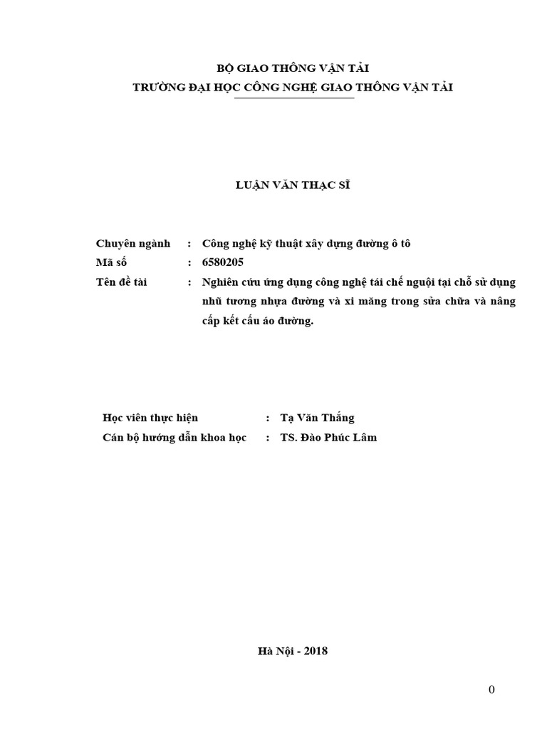 (123doc) Nghien Cuu Ung Dung Cong Nghe Tai Che Nguoi Tai Cho Su Dung Nhu Tuong Nhua Duong Va Xi ...