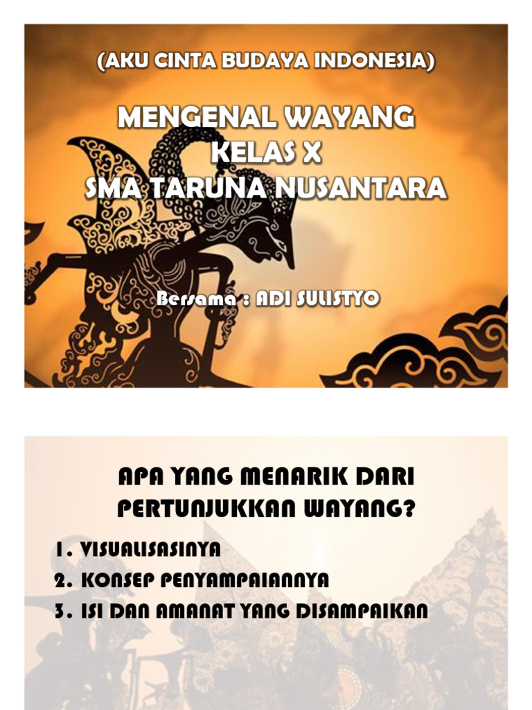 wayang | PDF