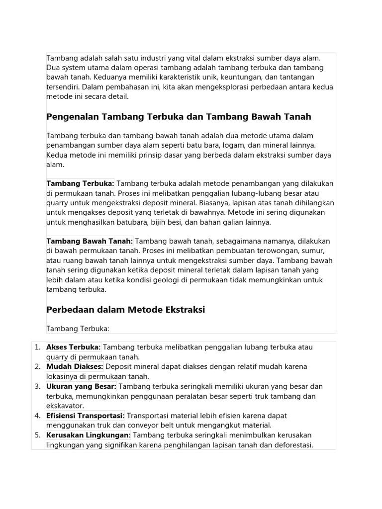 Perbedaan Tamka Dan TBT | PDF