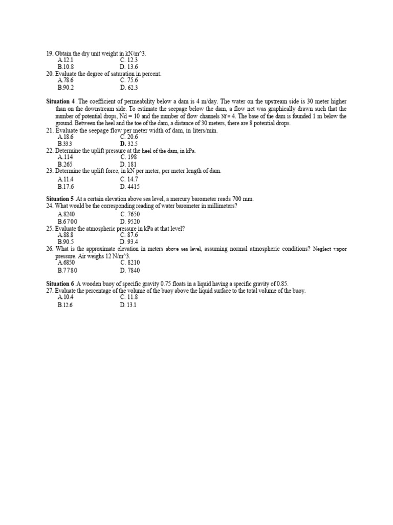 Situation 4 | PDF | Quantity | Applied And Interdisciplinary Physics