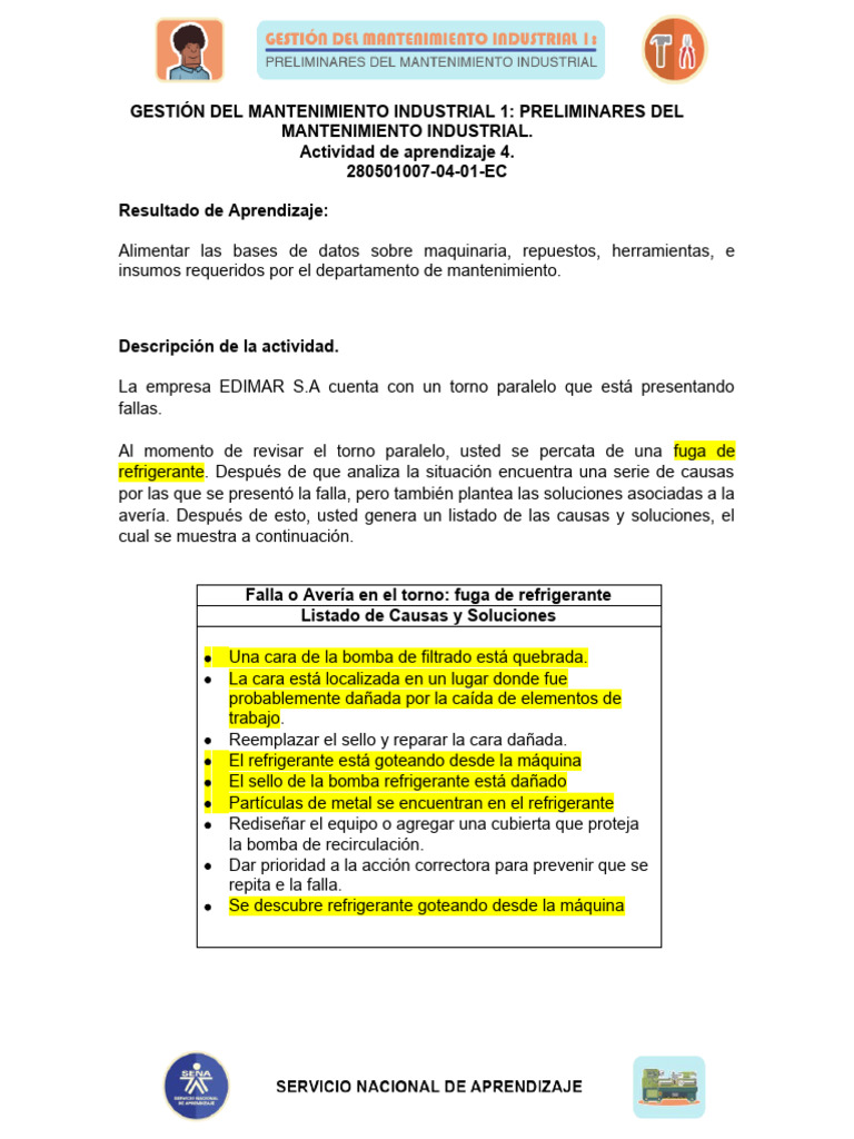 Actividad SEM - 4 | PDF | Bomba