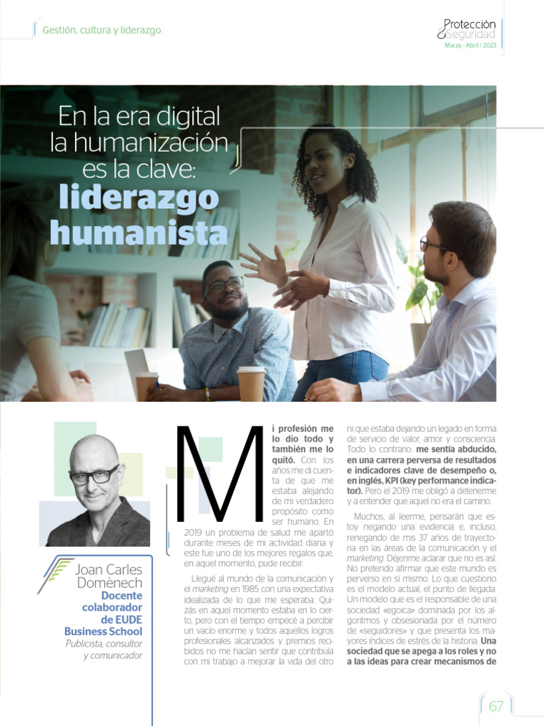 En La Era Digital La Humanizaci N Es La Clave 1710731061 4 | PDF | Liderazgo | Aprendizaje