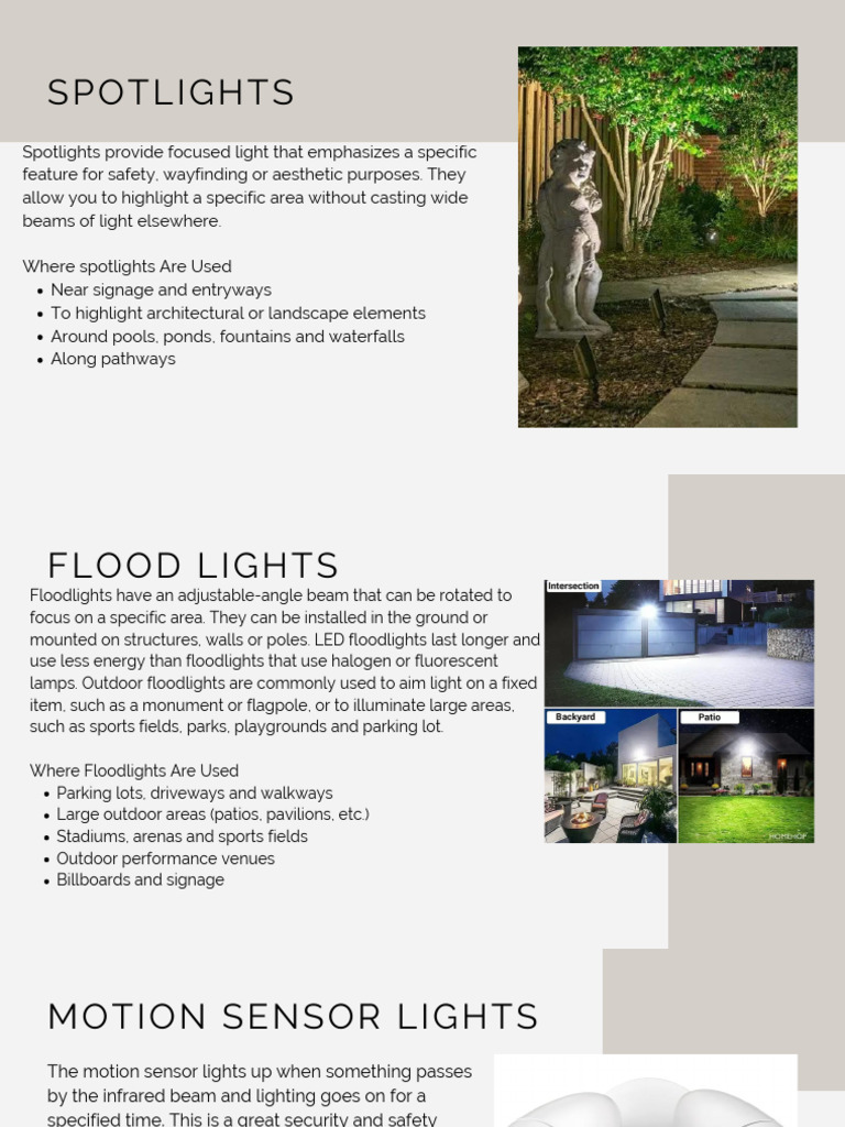 Spotlights | PDF