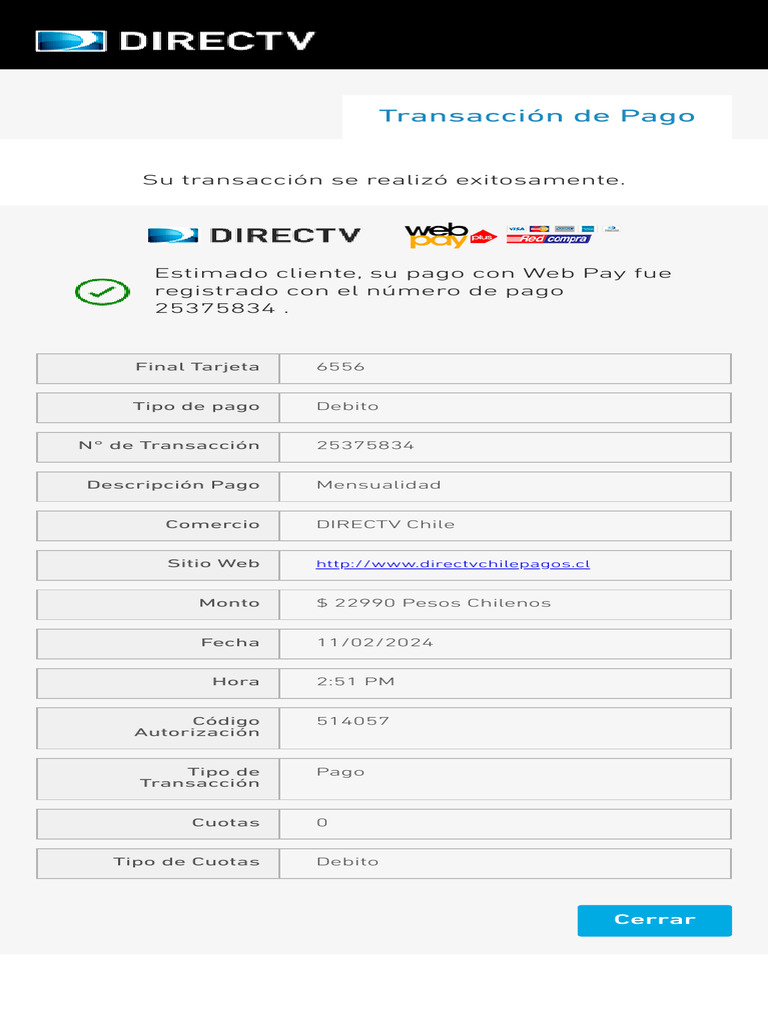 DIRECTV® Chile | PDF