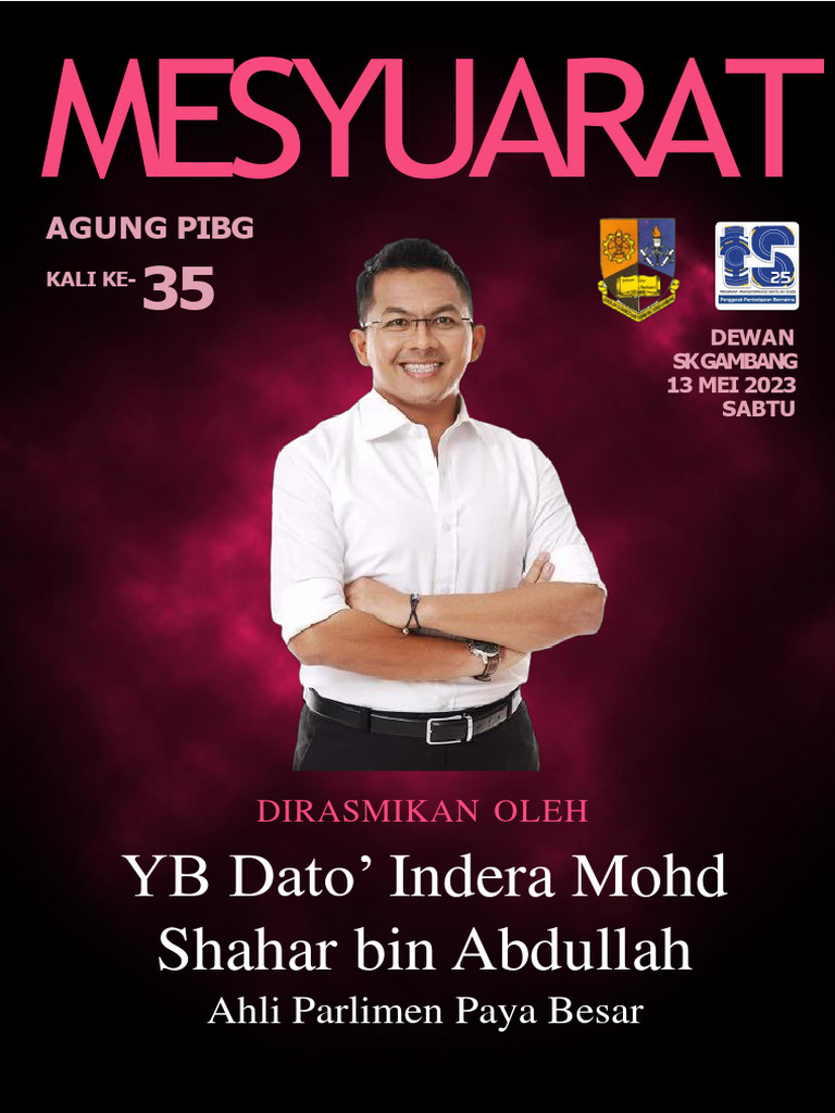 Buku Program Mesyuarat Pibg 2023 | PDF