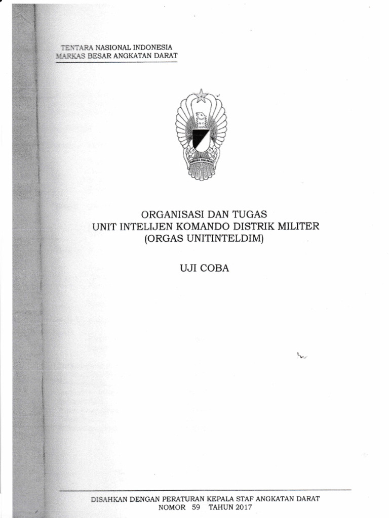 Orgas Uji Coba Unit Intel | PDF