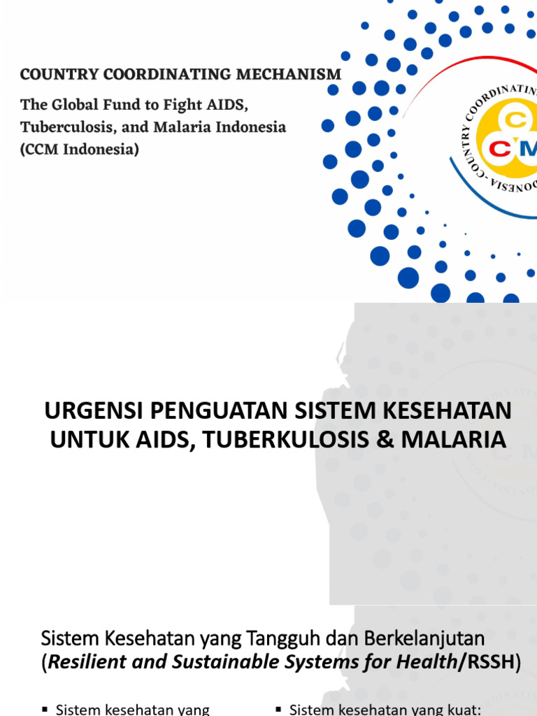 Dr Kirana Pritasari, MQIH_CCM Urgensi Penguatan Sistem Kesehatan untuk ATM (RSSH) 2707 Rv_PERNAS ...