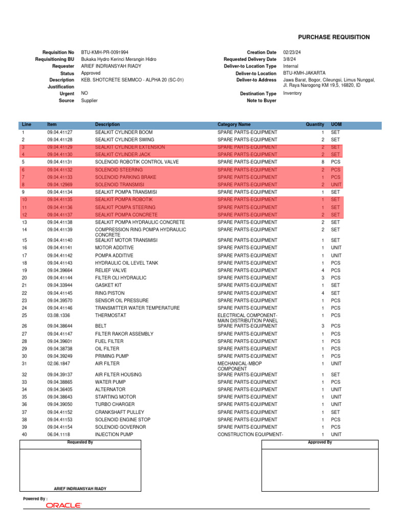 Shotcrete Semmco Alpha 20 SC01 | PDF | Pump | Engines