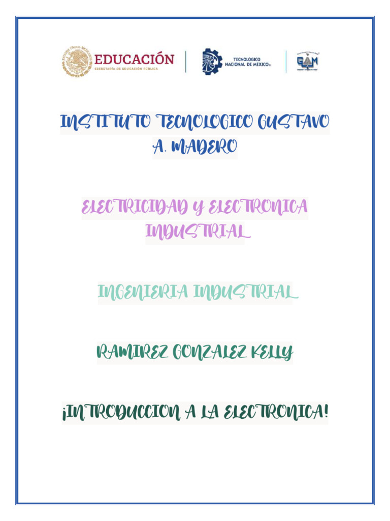 INTRODUCCION A LA ELECTRONICA | PDF