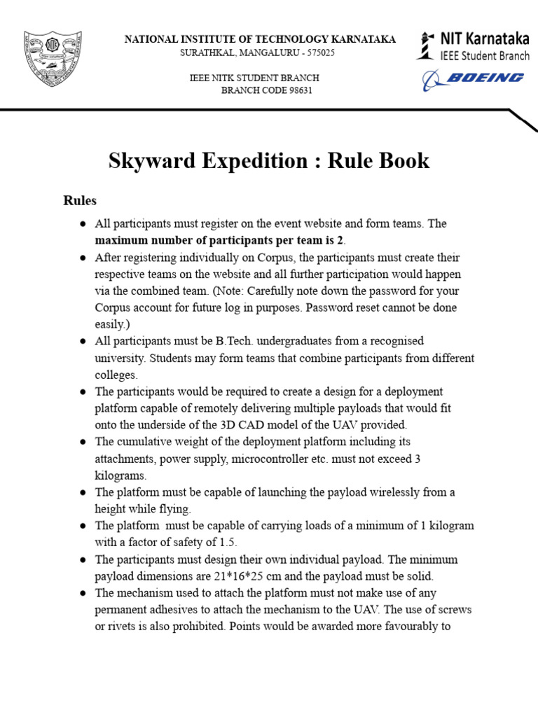 Skyward Expedition _ Rule Book | PDF