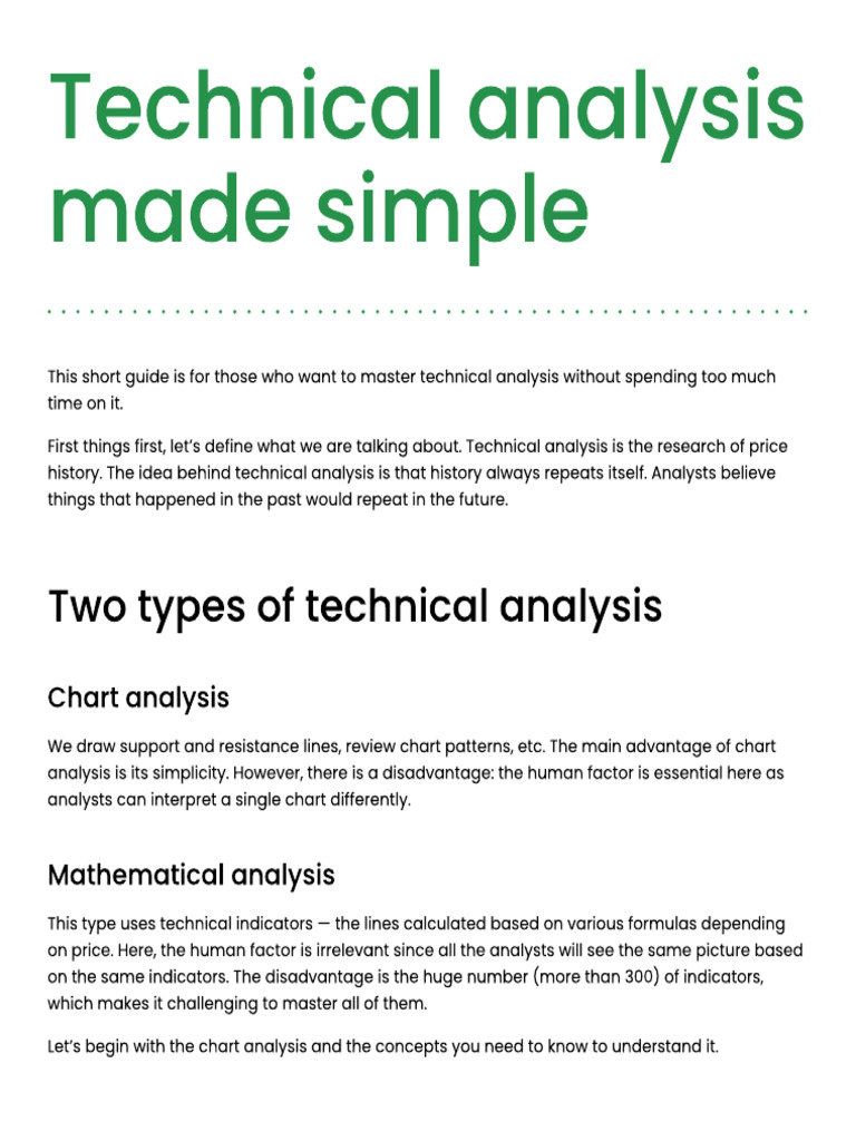 Technical Analysis En | PDF | Technical Analysis | Financial Markets