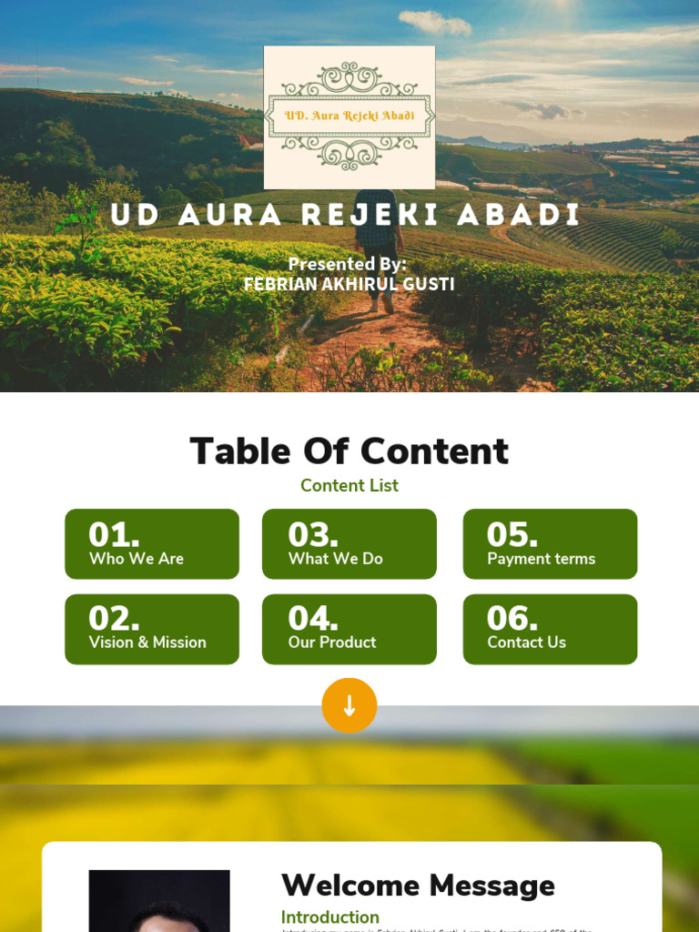 Company Profile UD Aura Rejeki Abadi Indonesia. Compressed | PDF | Nutmeg | Spice