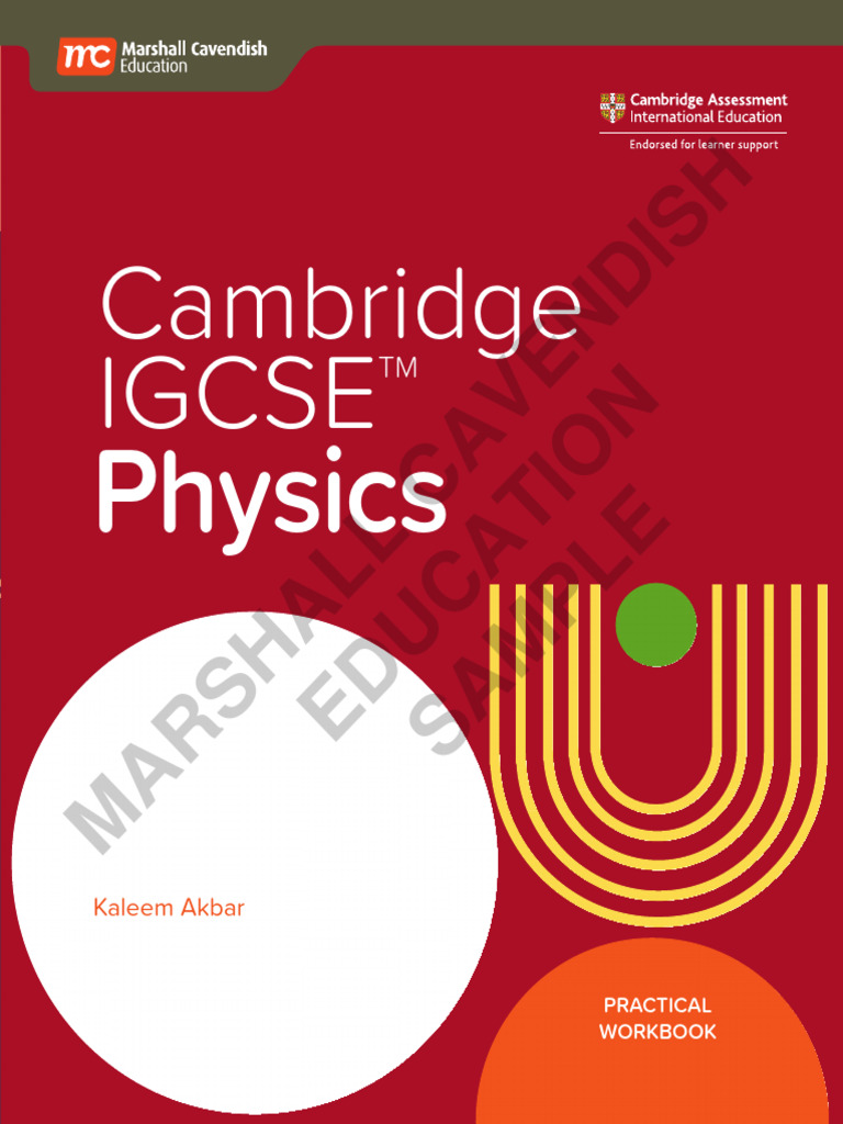 IGCSE Physics Practical Workbook Guide | PDF | Experiment | Learning
