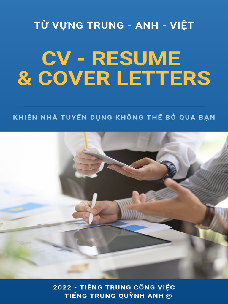 Cv - Resume & Cover Letters: Từ Vựng Trung - Anh - Việt | PDF