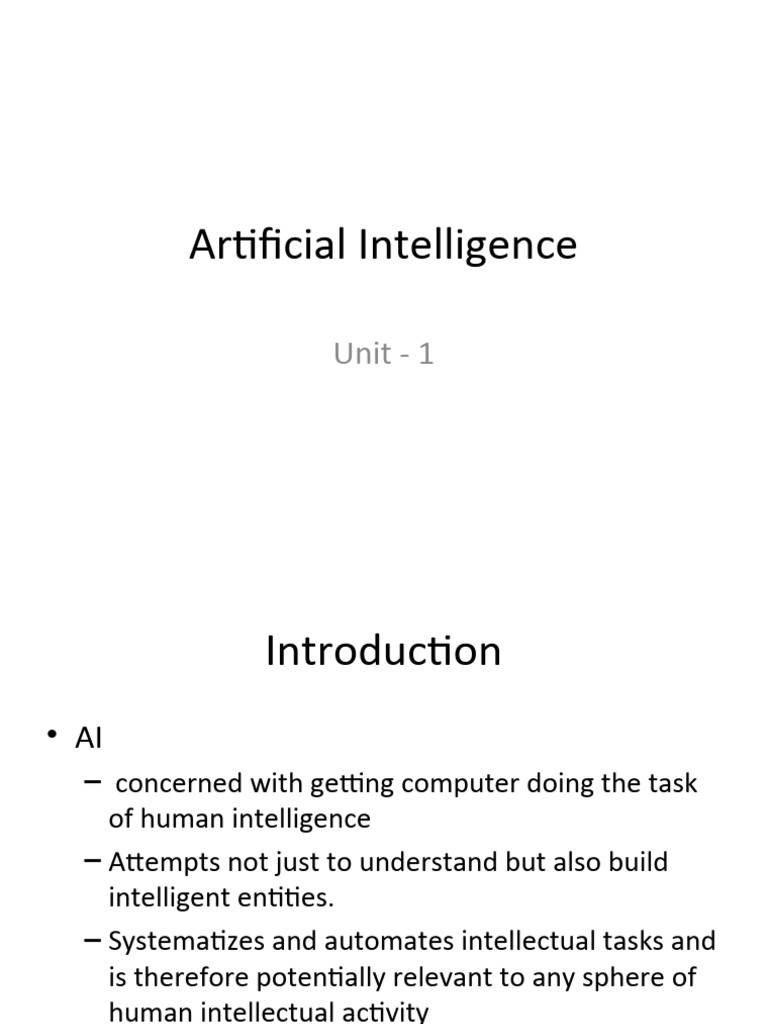 Artificial Intelligence | PDF | Computer Vision | Artificial Intelligence
