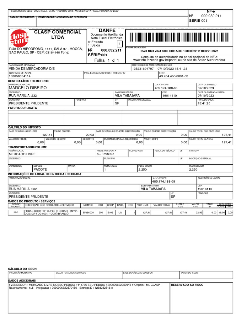 Fogão Cooktop Elétrico Fogareiro Xfire 2000w 127v Branco | PDF